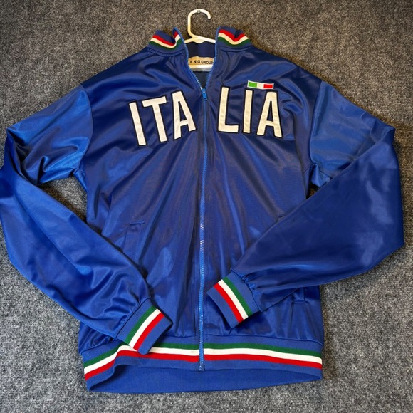 H.N.G GROUP | Jackets & Coats | Youth Italia Track Jacket Yxl Full Zip ...